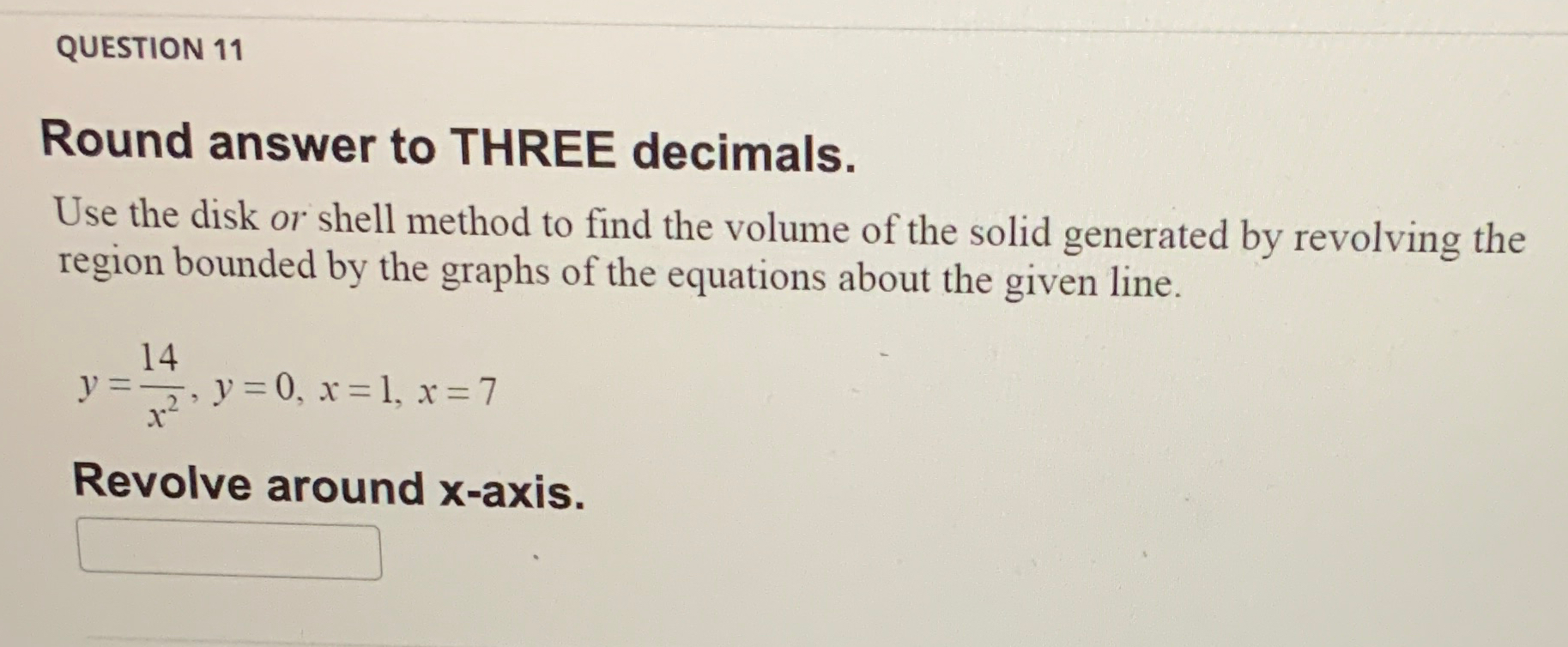 Solved QUESTION 11Round answer to THREE decimals.Use the | Chegg.com