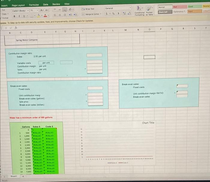 Solved Requirements:1.Calculate the fixed and variable cost | Chegg.com