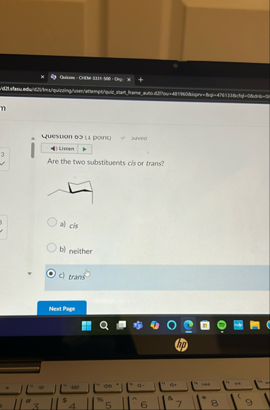 Odram - ﻿CEAM-3331-509 - ﻿Orgnquestion or (1 ﻿point) | Chegg.com