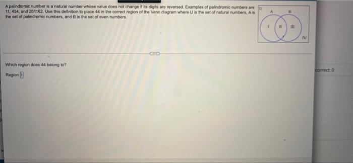 Solved A palindromic number is a natural number whose value | Chegg.com