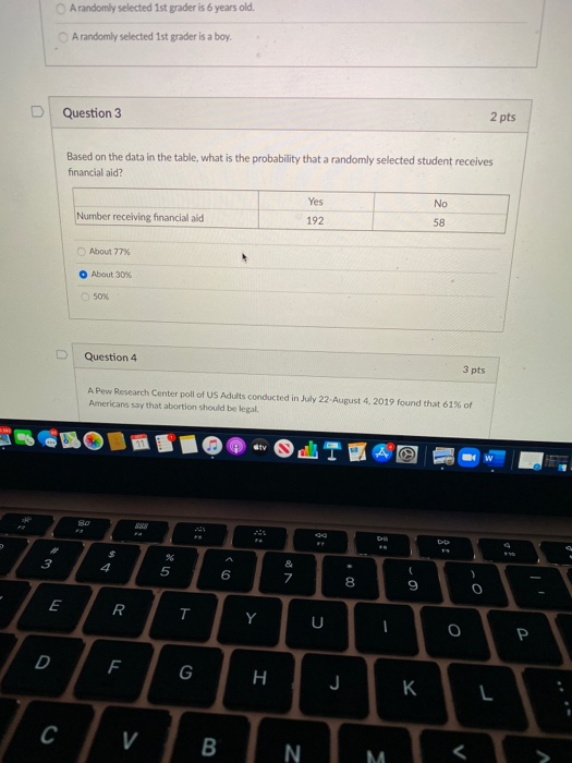 Solved A randomly selected 1st grader is 6 years old. A | Chegg.com