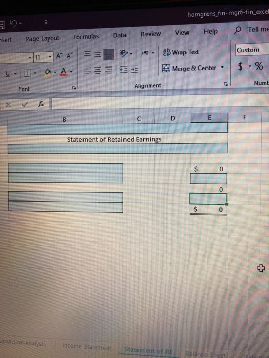 Solved Formatting lable Shves Clipboard Alignment Font | Chegg.com