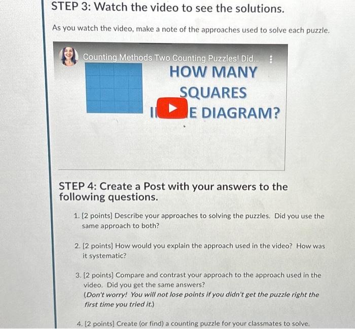 Solved STEP 2: Puzzle 2: How many triangles are in the | Chegg.com