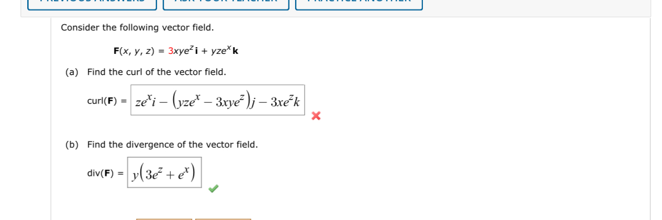 Solved Consider the following vector | Chegg.com