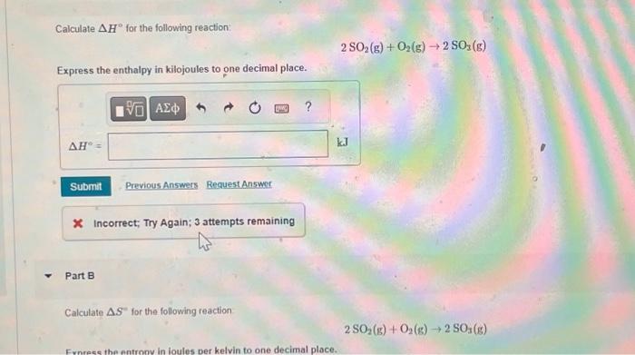 Calculate AH for the following reaction: Express the | Chegg.com
