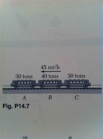 Solved The subway train shown is traveling at a speed of 45 | Chegg.com