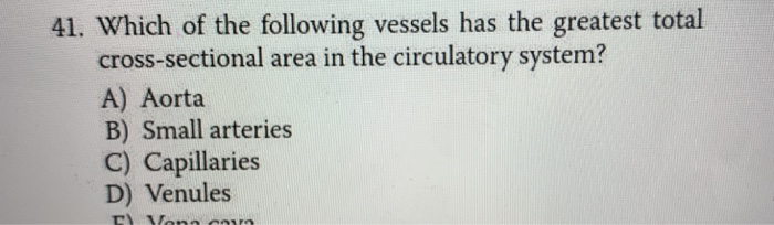 Solved 21. Which mechanism would tend to decrease capillary | Chegg.com