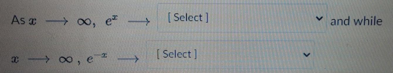 Solved thinking about the graph of the natural exponential | Chegg.com