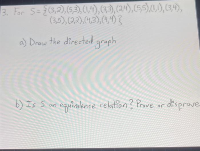 Solved For f(x)=x−2+3, prove or disprove: a) f(x) is | Chegg.com
