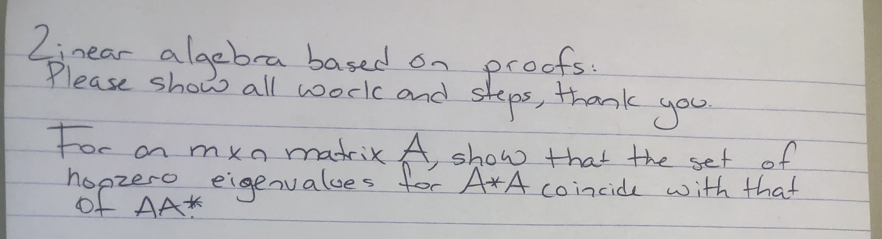 Solved Linear algebra: please help answer, i will upvote, | Chegg.com
