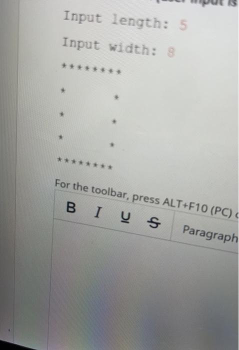 Solved write a function void rectangle (int x, int y) which | Chegg.com