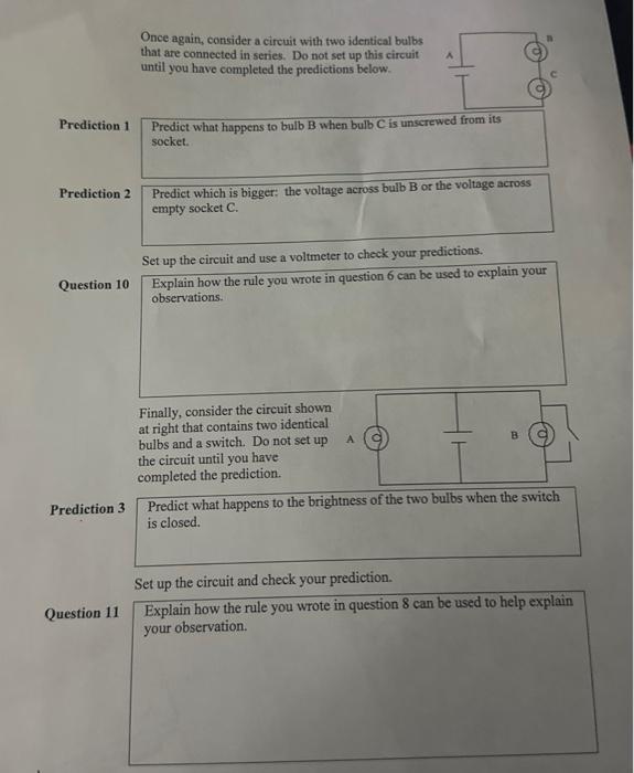 Solved Question 7 In question 5 , you determined which bulb | Chegg.com
