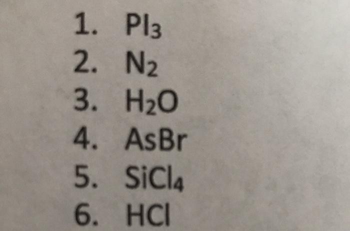 Solved Lewis Structures Draw the Lewis structures for the | Chegg.com