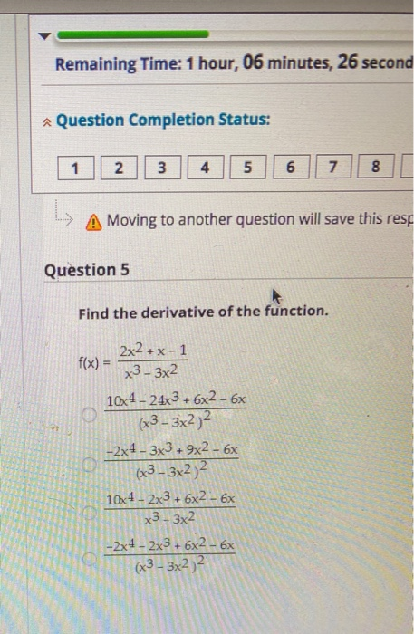 Solved Remaining Time: 1 hour, 06 minutes, 26 second | Chegg.com