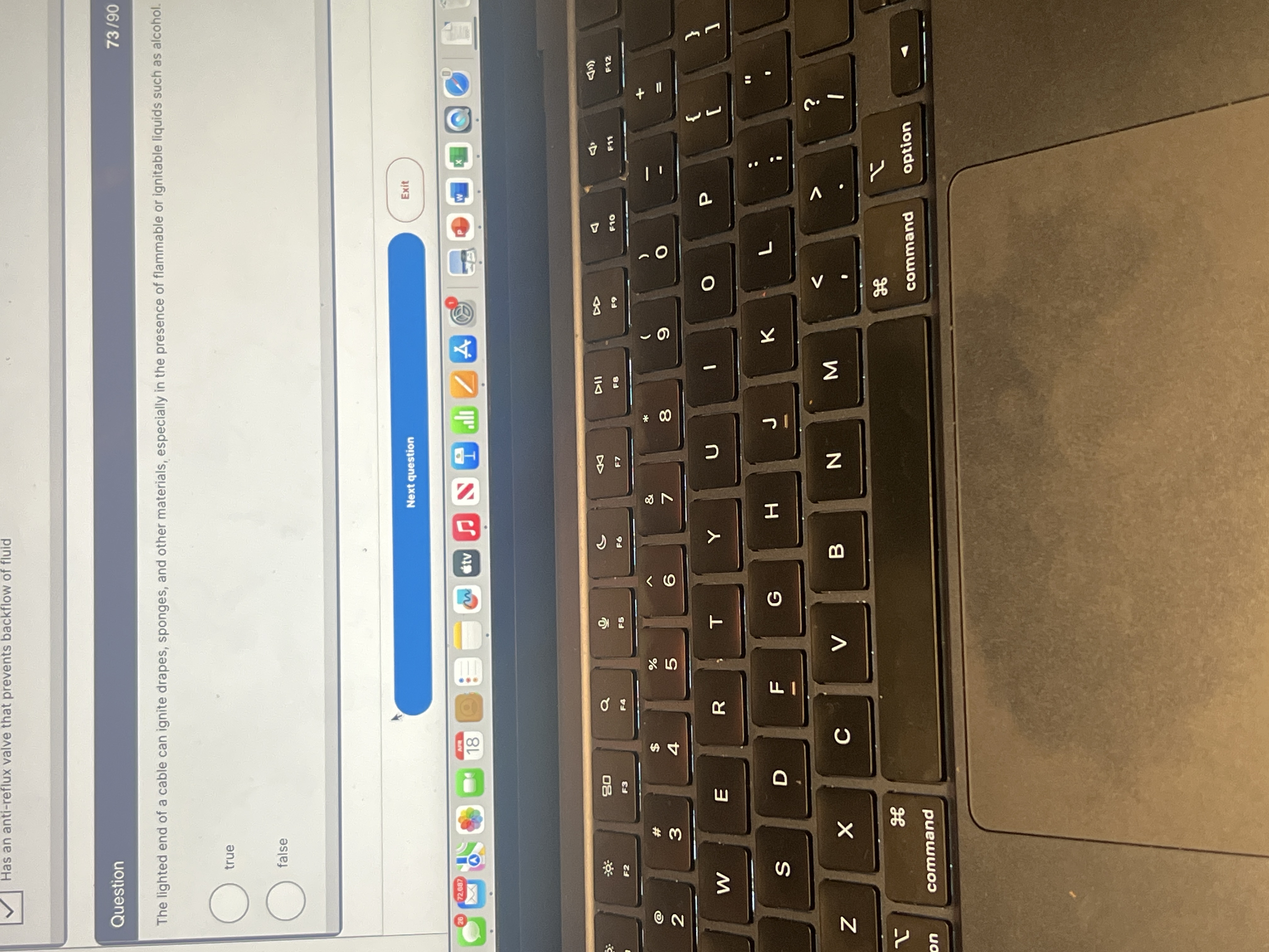 Solved The lighted end of a cable can ignite drapes, | Chegg.com