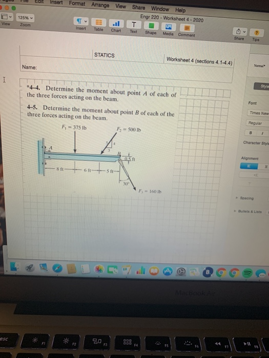 Solved Edm Insert 125% Zoom Format Arrange View Share Window | Chegg.com