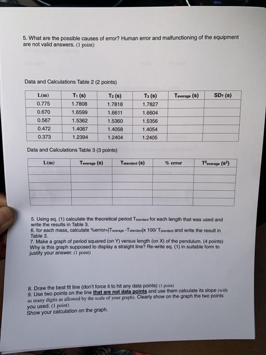 Solved Name Class Section Laboratory Report 2 (27 points) 1. | Chegg.com