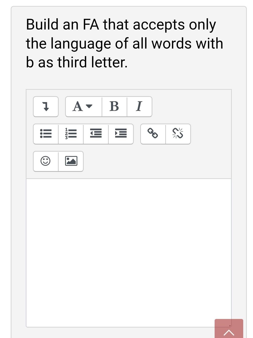 Solved Build an FA that accepts only the language of all | Chegg.com
