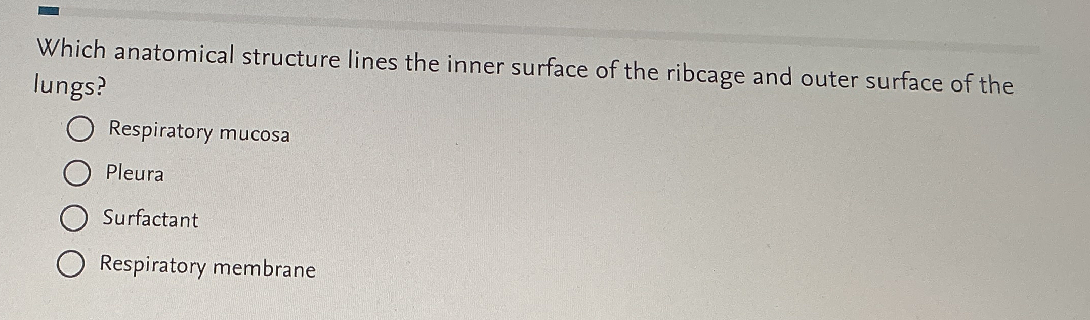 Solved Which anatomical structure lines the inner surface of | Chegg.com