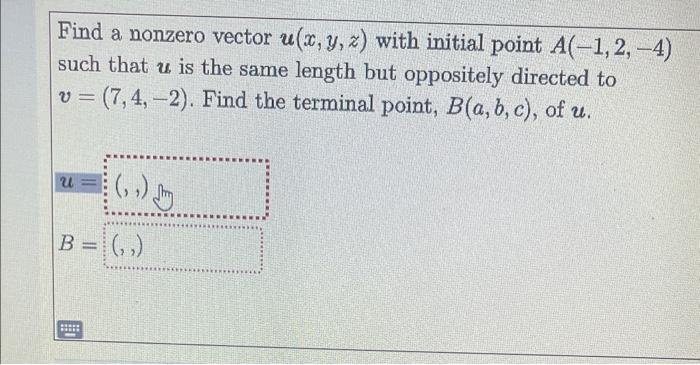 Solved Let u=(3,−3) and a=(3,4). Find the norm of the | Chegg.com