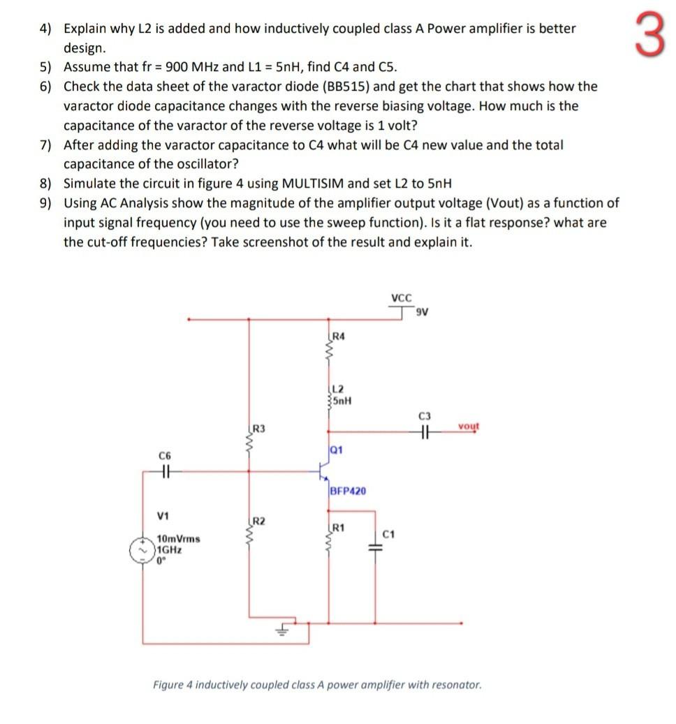 Solved do the simulation using multisim please firstly read | Chegg.com