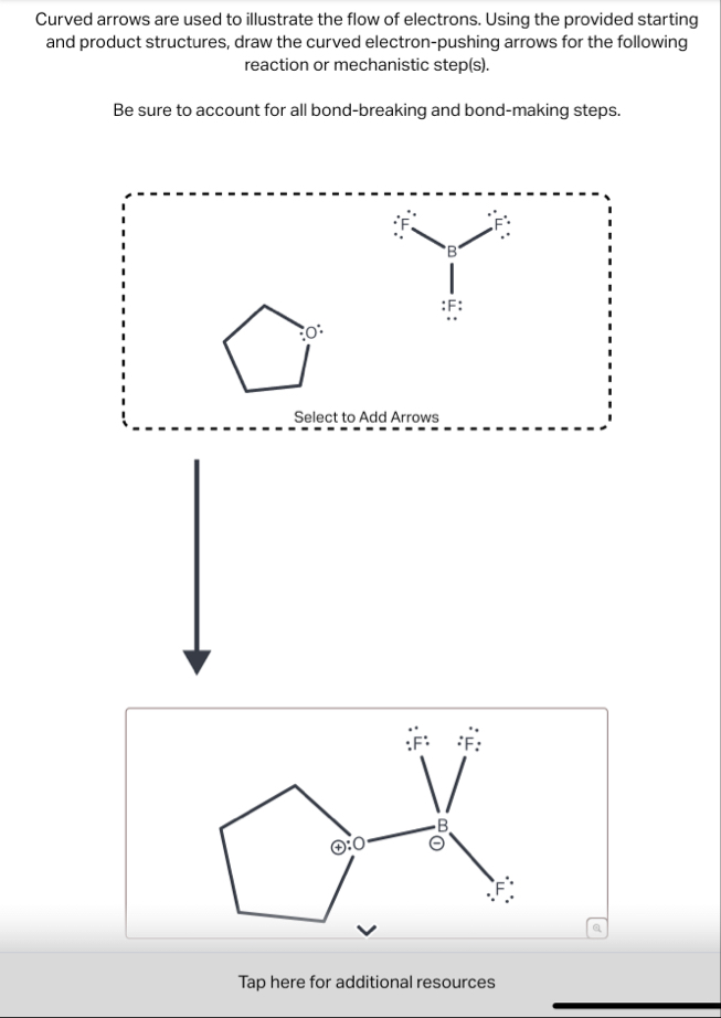 Solved Curved arrows are used to illustrate the flow of | Chegg.com