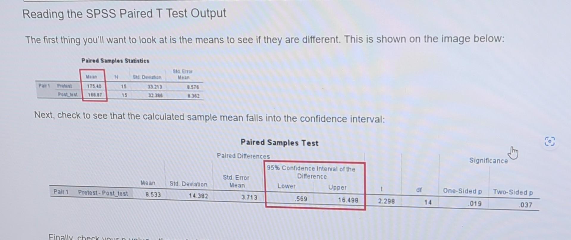 Solved use the software SPSS to conduct paired samples t | Chegg.com