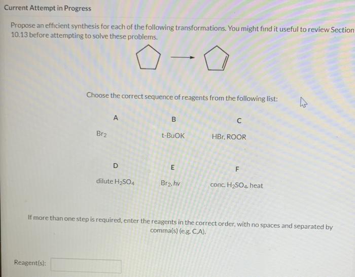 Solved Current Attempt in Progress Propose an efficient | Chegg.com