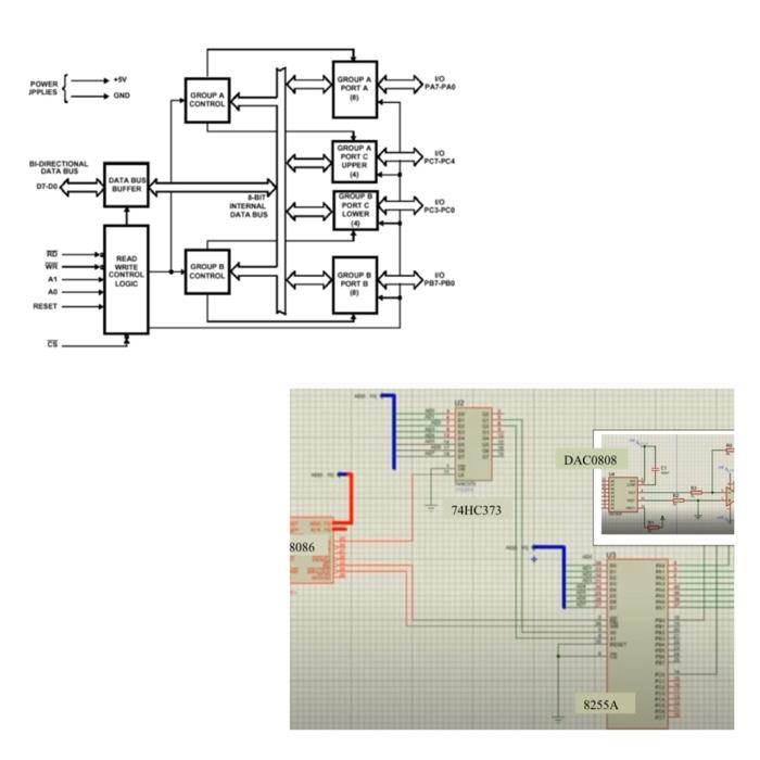 Solved Generator Triangular Wave Using 8086 Microprocessor