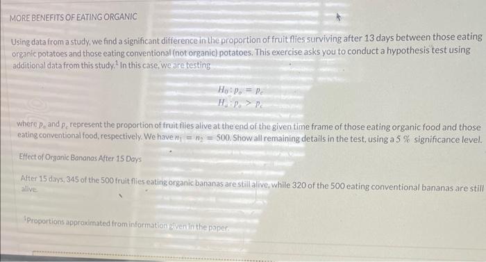 Solved Using data from a study, we find a significant | Chegg.com