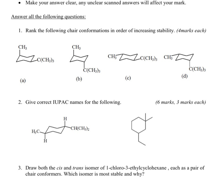 Solved • Make your answer clear, any unclear scanned answers | Chegg.com