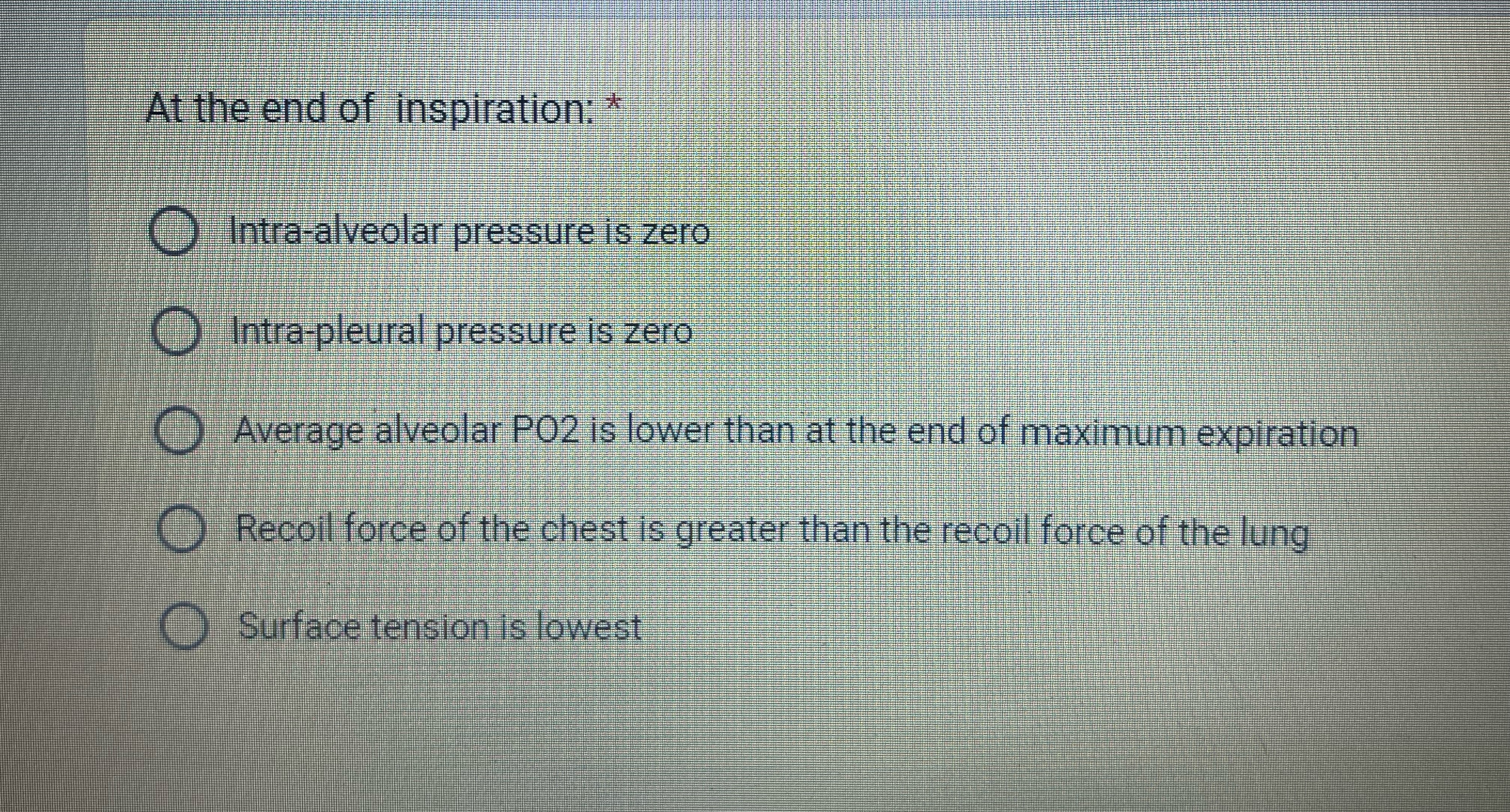 Solved The partial pressure of oxygen in the alveoli is | Chegg.com