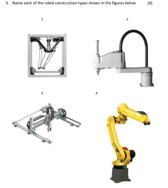 Solved name each of the robot construction types shown in | Chegg.com