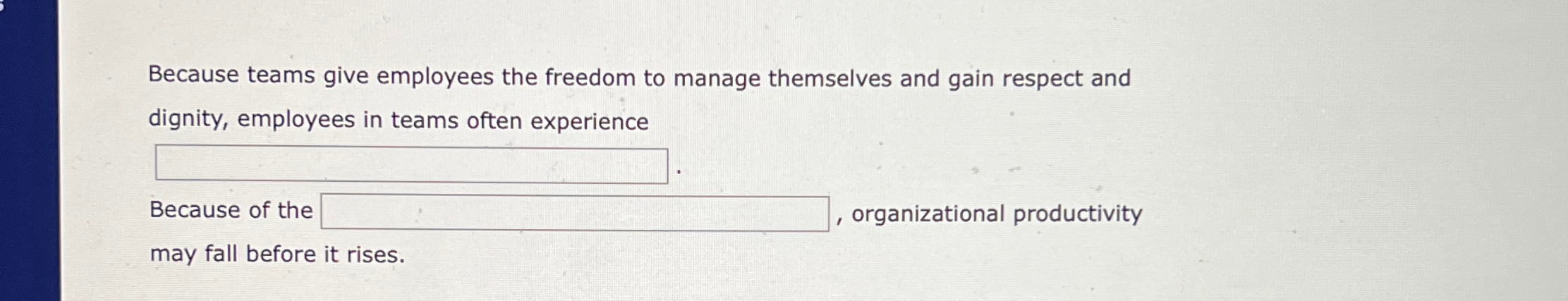 Solved Use your knowledge of group performance factors to | Chegg.com