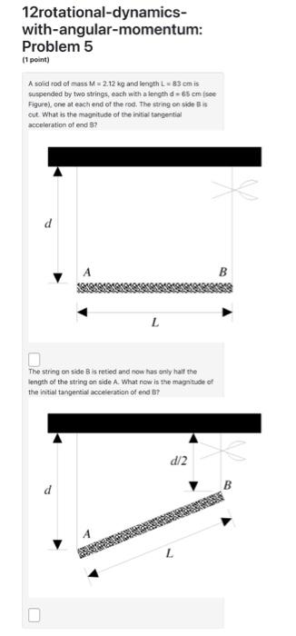 Solved 12rotational-dynamicswith-angular-momentum: Problem 5 | Chegg.com