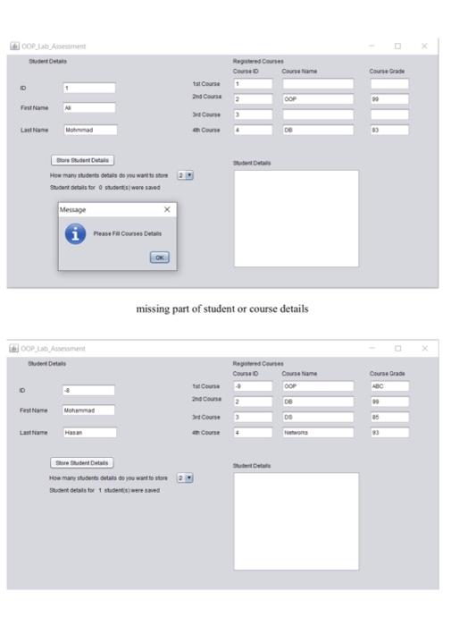 Solved Exercise: Implement the following Classes. (10 Marks) | Chegg.com