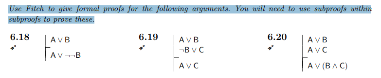 Solved Use Fitch to ﻿give formal proofs for the following | Chegg.com