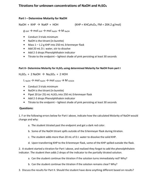 Solved NaOH+KHP→NaKP+HOH (KHP=KHC8H4O4,FM=204.2 g/mol2) | Chegg.com