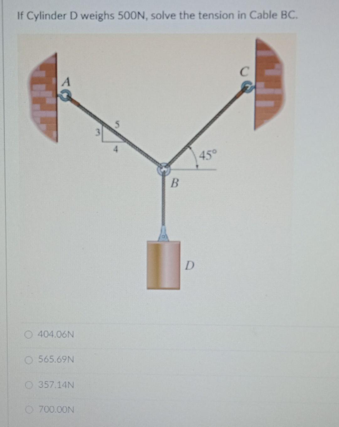 Solved Calculate the horizontal support reaction at A. 700 | Chegg.com