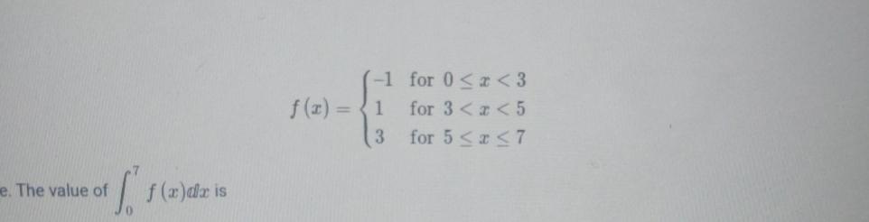 Solved ∫07f(x)dx | Chegg.com