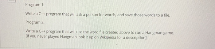 Solved Program 1 Write A C Program That Will Ask A Person 1897