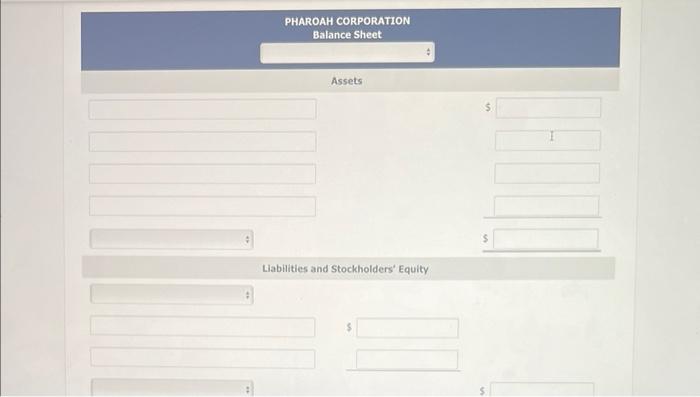 Solved Pharoah Corporation began operations on January | Chegg.com