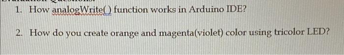 Solved Arduino Board Lab Q's: Answer & I will be sure to | Chegg.com