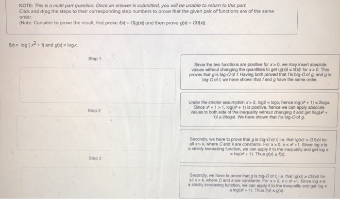 Solved NOTE: This is a multi-part question. Once an answer | Chegg.com