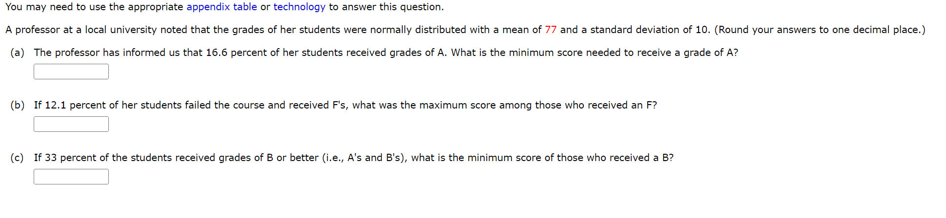 Solved You may need to use the appropriate appendix table or | Chegg.com