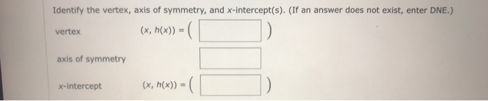 Solved Write the quadratic function in standard form. h(x) = | Chegg.com