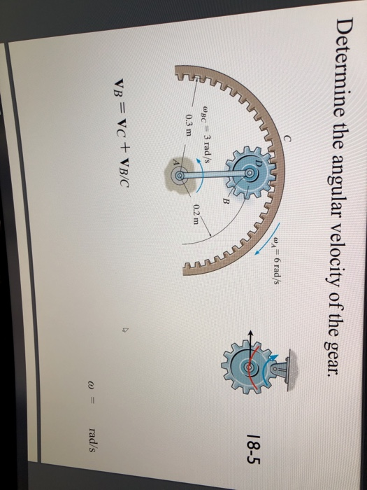 Solved Determine the angular velocity of rod BC and the | Chegg.com