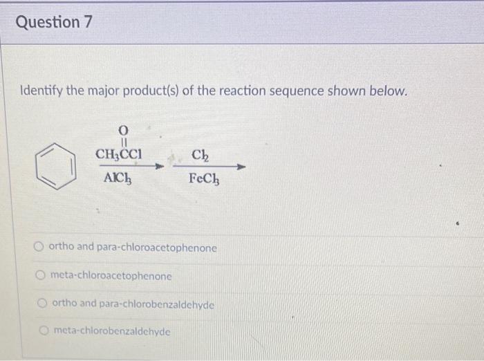 Solved Identify the major product(s) of the reaction | Chegg.com