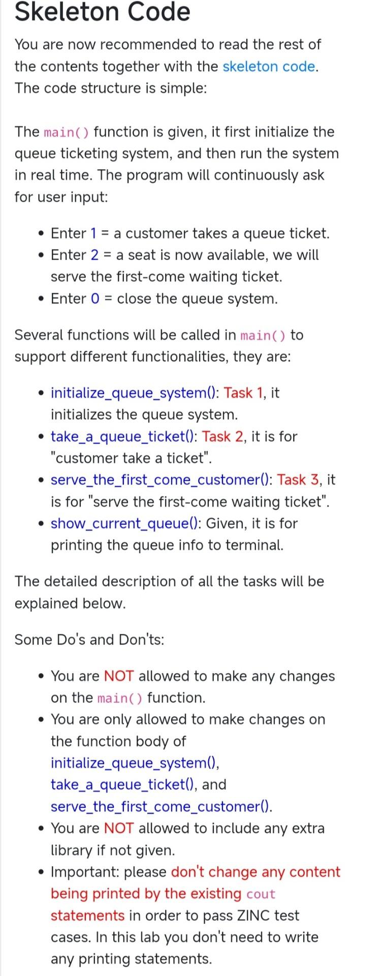Solved C One Dimensional Array Skeleton Code 6049