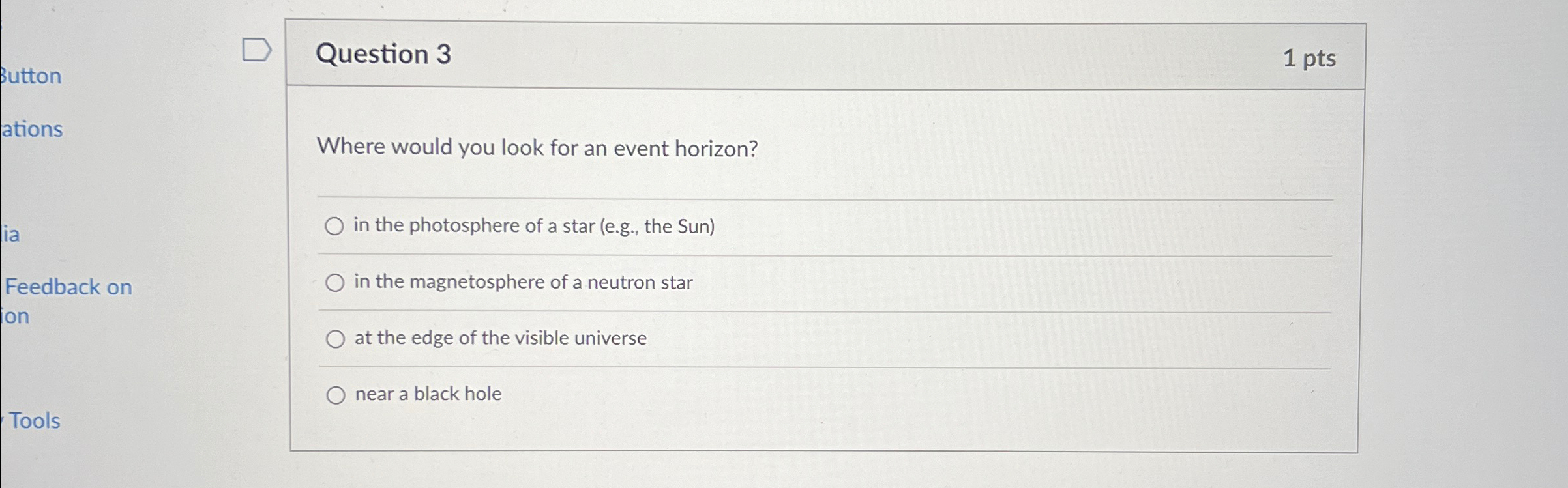 Solved Question 31 ﻿ptsButtonationsiaFeed back | Chegg.com